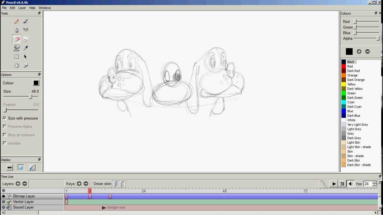 Pencil Animation test part1 1 - YouTube