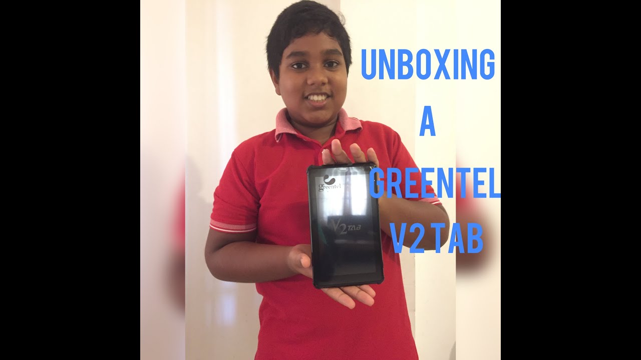 Unboxing a Greentel V2 Tab - YouTube