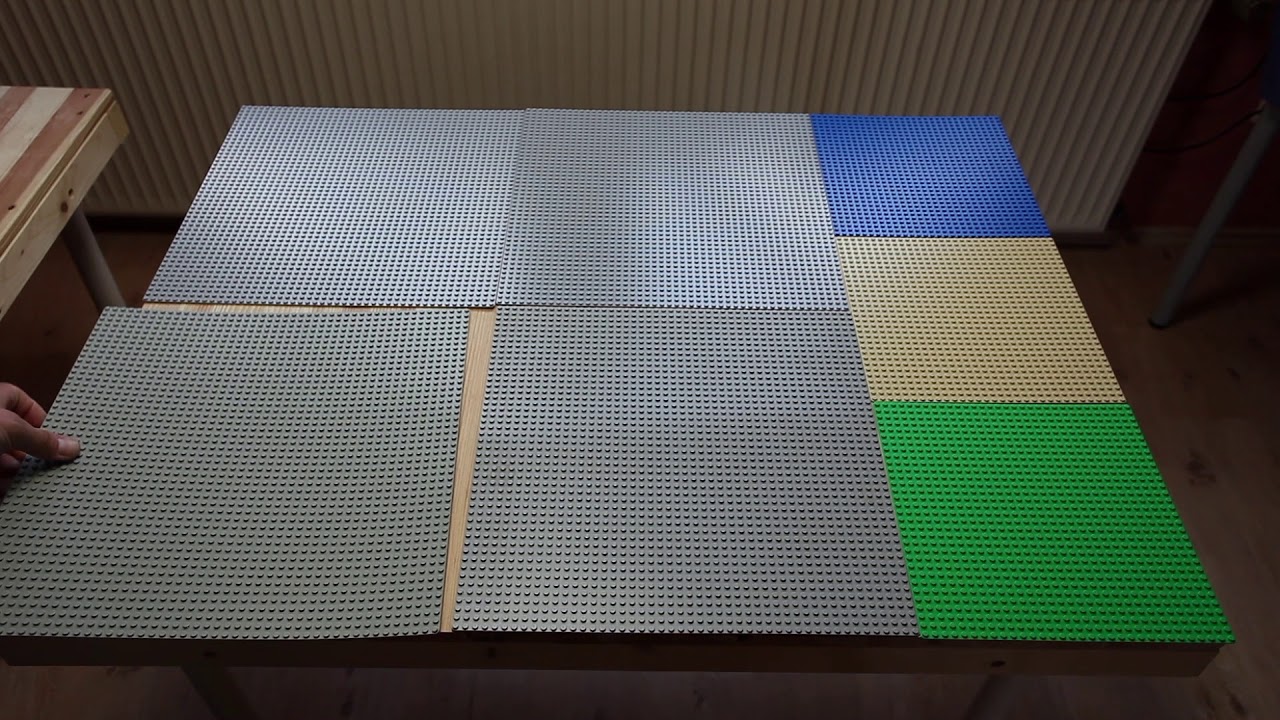 Lego Tisch in Modular Bauweise - YouTube