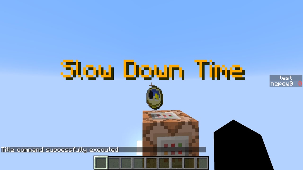 Minecraft:Slow down time! (Abusing lag in 1.8.3) - YouTube