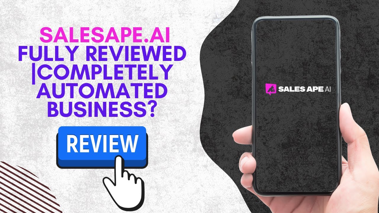 2025) SALESAPE.AI FULLY REVIEWED | COMPLETELY AUTOMATED BUSINESS? - YouTube