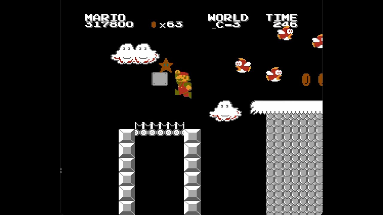 Super Mario Bros. Jeansowaty Levels 2 Part 3 I Flying Cheep Cheeps ...