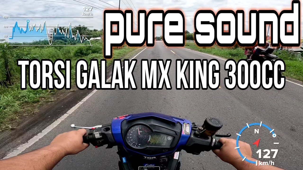 Pure sound Mx king 300cc - YouTube