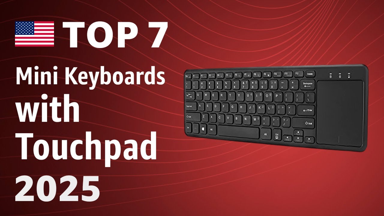 Top 7 Best Mini Keyboards with Touchpad 2025 - YouTube