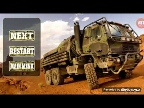 drive army check post truck - YouTube