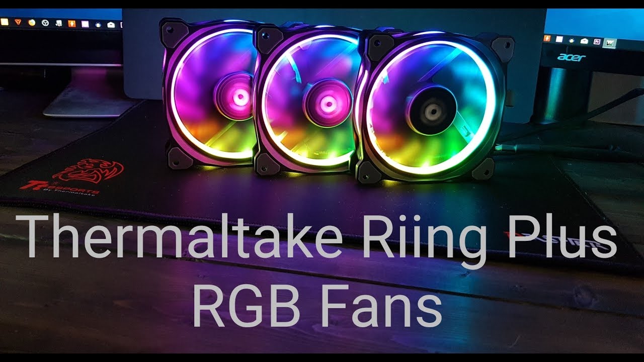 Thermaltake Riing Plus 12 RGB Fan A Fully Comprehensive Review - YouTube