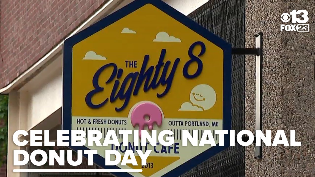 Celebrating National Donut Day with Eighty 8 Donuts - YouTube