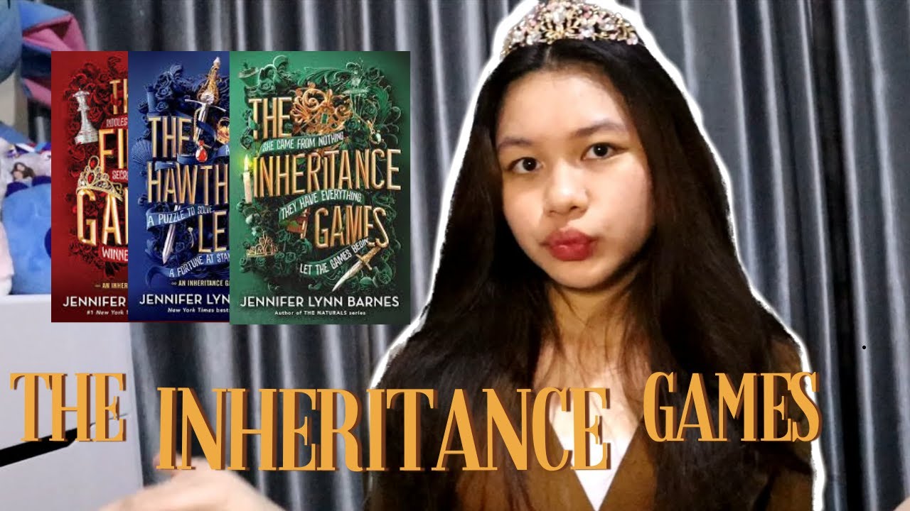 reading THE INHERITANCE GAMES series to romanticize my boring life ...