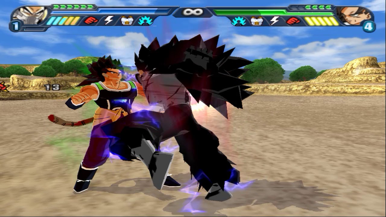 Dragon ball budokai tenkaichi 3 mod SuperAF!! Evil Saiyan Vs Yamoshi ...