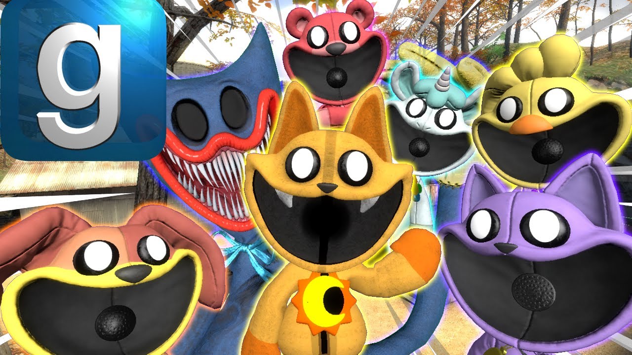 Gmod PoppyPlayTime RP | The Smiling Critter's Meet CatNap's Sister ...