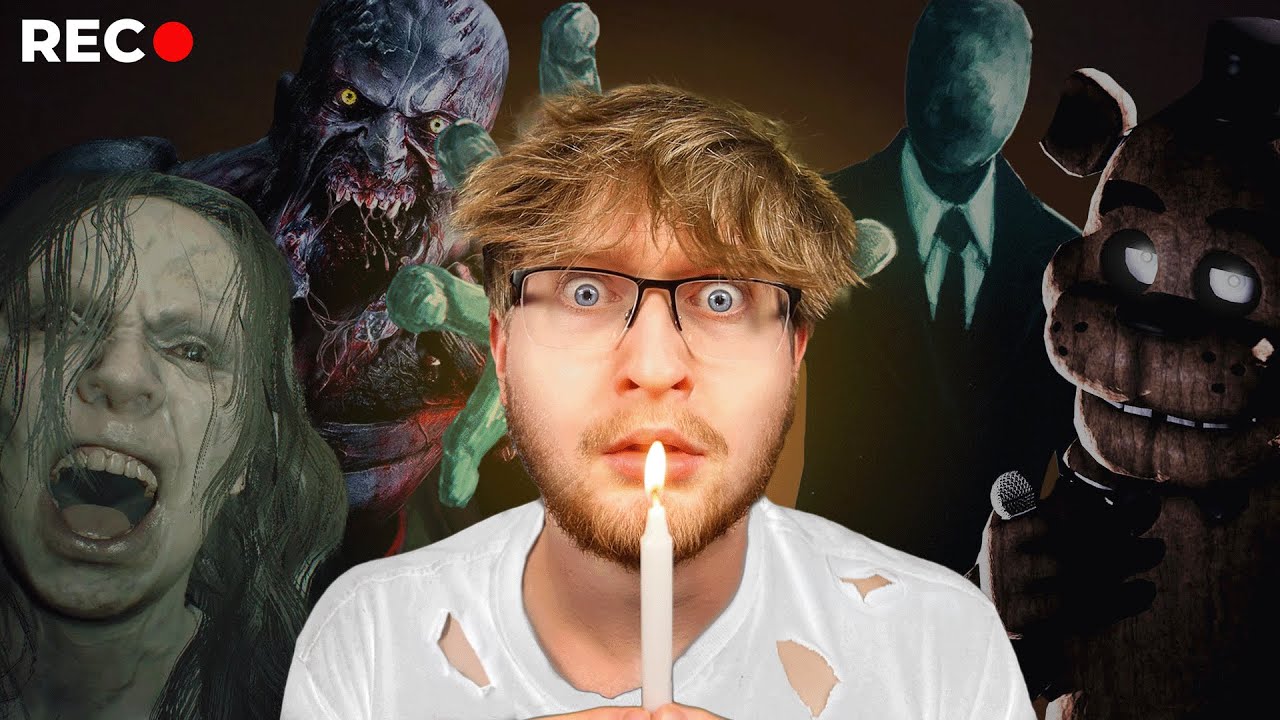 Playing 6 Nostalgic Horror Games In 1 Video - YouTube