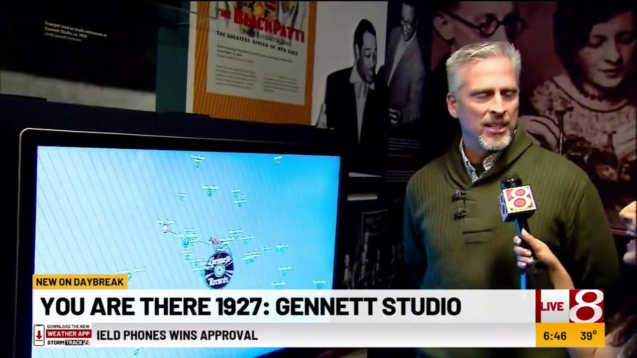 Indy Style: Gennett Record exhibit, Part 1 - YouTube