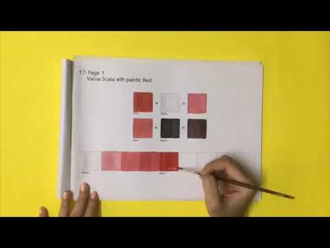 EXT : Learn to Create 5 : Activity 17 : Value Scale with Tints and ...