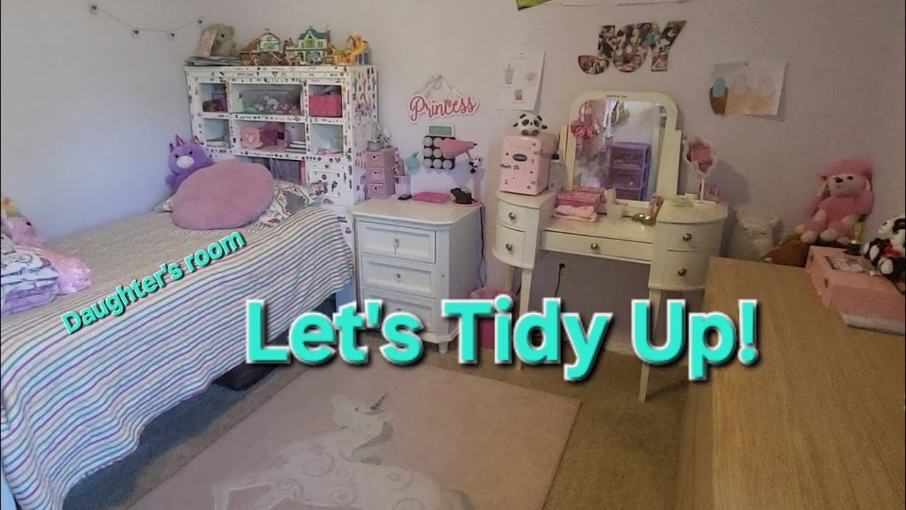 🤫 Surprise Room Tidy Up | Cleaning & Organizing - YouTube