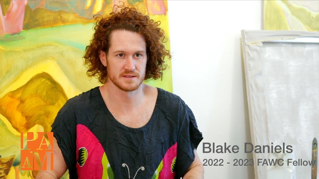 Blake Daniels Fine Arts Work Center Fellow 2022 - 2023 - YouTube