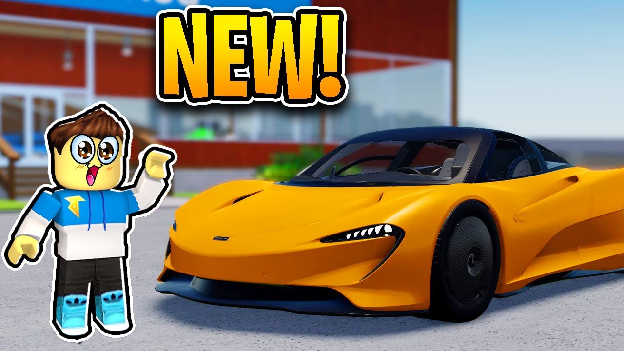 New McLaren SPEEDTAIL In Roblox Vehicle Legends! (UPDATE) - YouTube