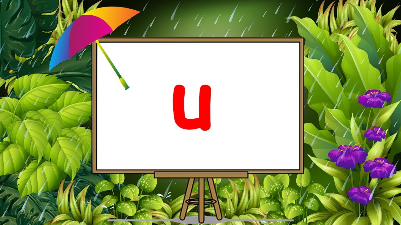 Words starting with u | u words | u sound words | Phonics for beginners ...