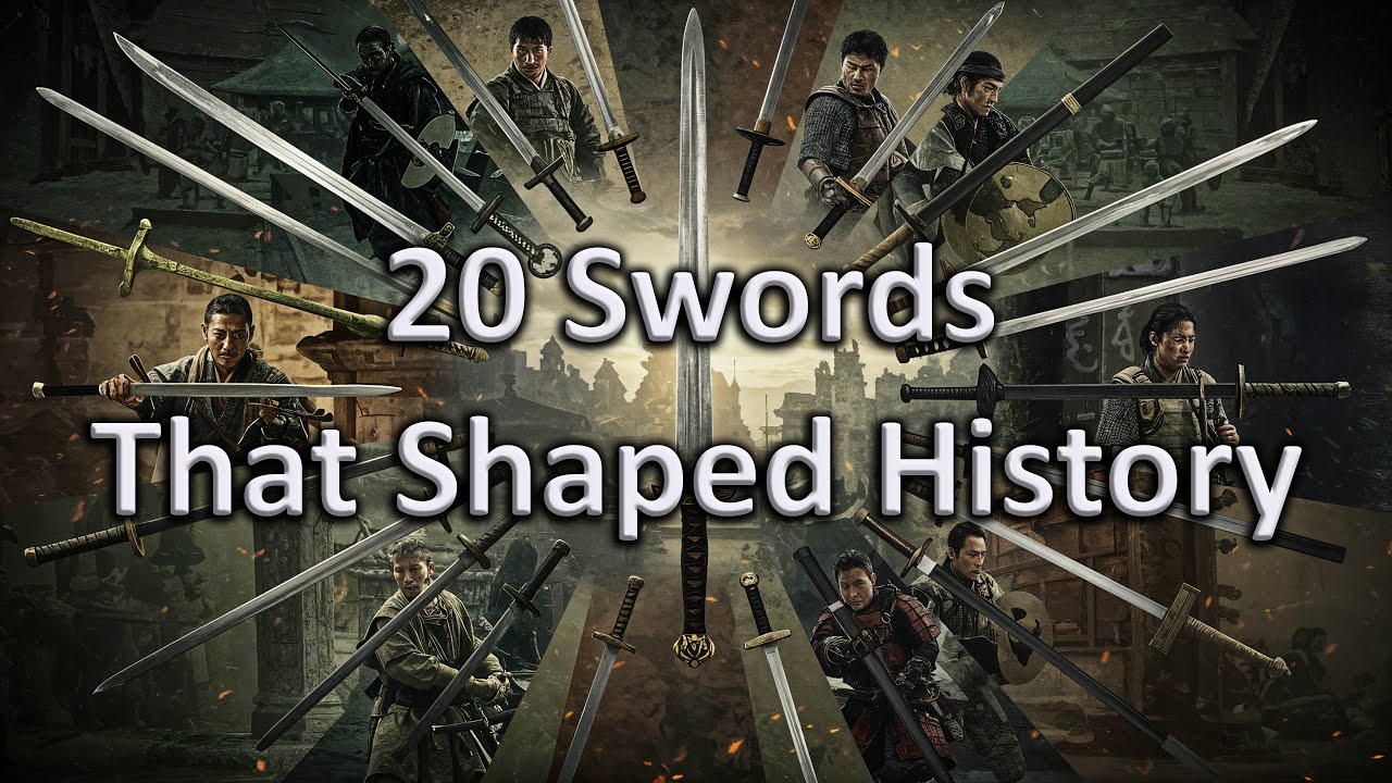 20 Swords That Shaped History - YouTube