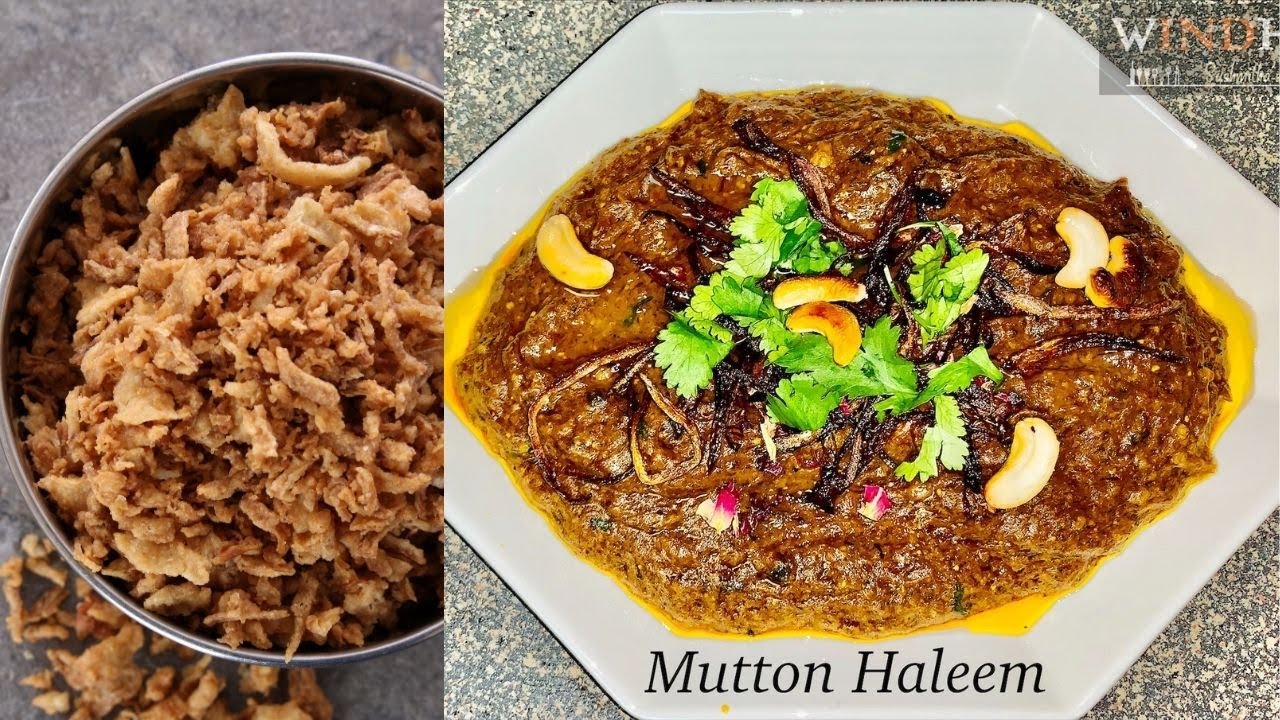 Hyderabadi Special Homemade Mutton Haleem - YouTube