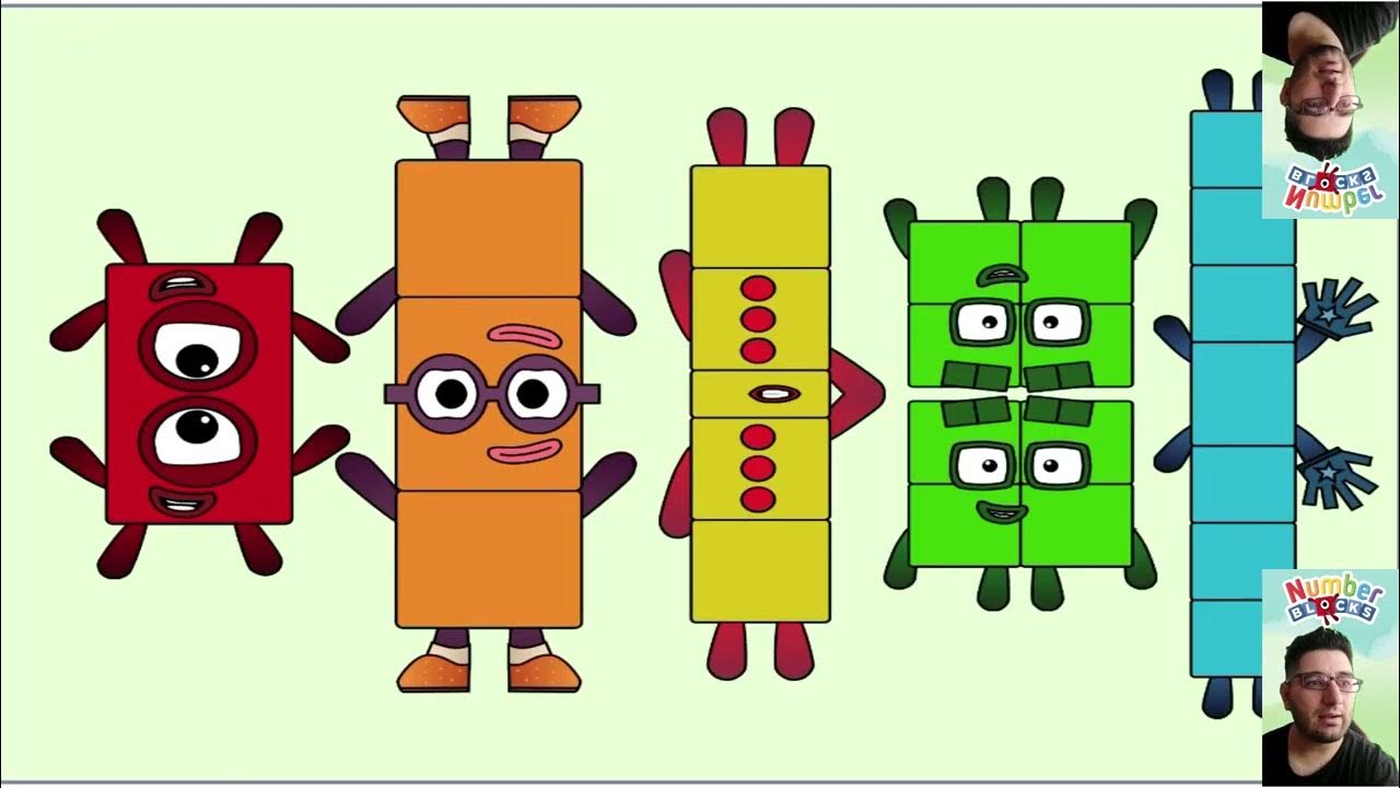 Numberblcoks intro but only 5 numbers 1.2.3.4.5 Numberblocks - YouTube