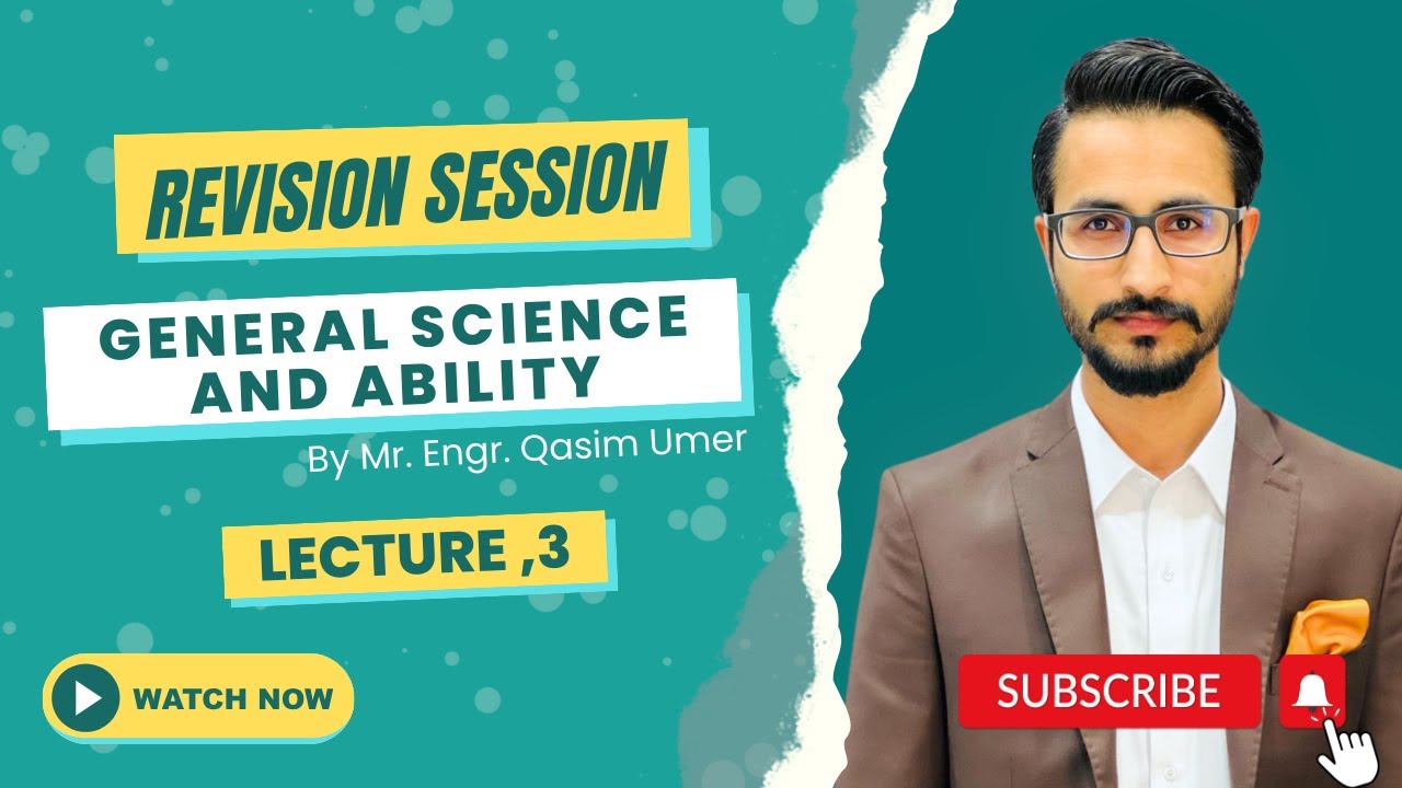 GSA Revision session by Mr.Engr.Qasim Umer Lecture 3 - YouTube