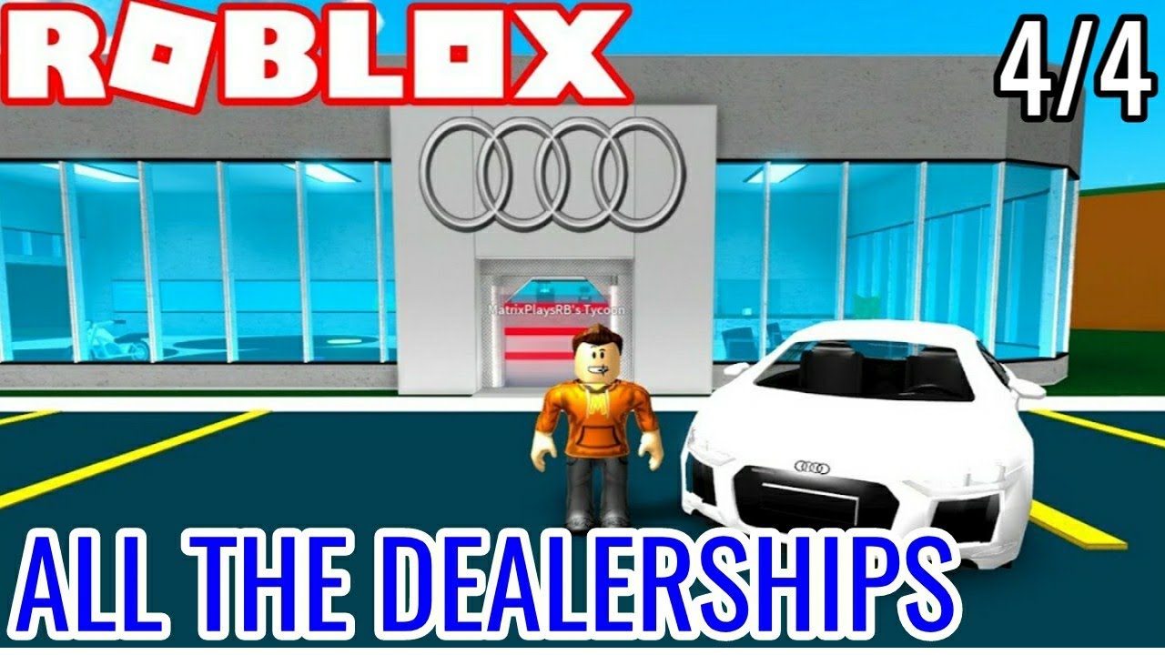 ALL DEALERSHIPS IN VEHICLE TYCOON - Auto car, Super car, Hyper car and ...
