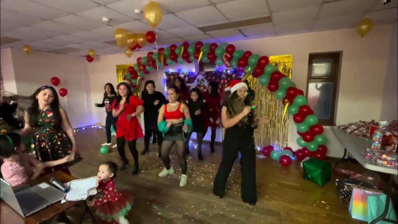 Filipino Christmas Party In The Uk Pinayinuk Youtube