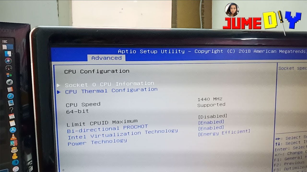 การเข้า BIOS LattePanda - YouTube