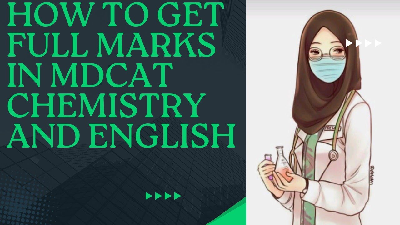 How to Get Full Marks in MDCAT Chemistry and English - YouTube