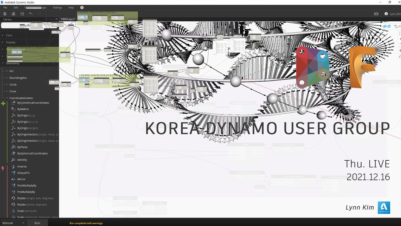 FUSION 360 * DYNAMO｜Christmas Tree Modeling｜KOREA DYNAMO USER GROUP ...