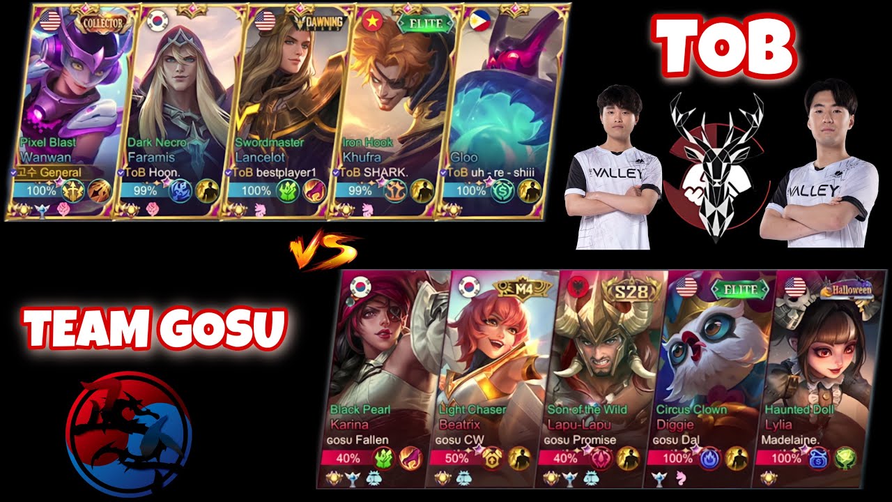 Team Gosu vs TOB | GAME 1 | Battle of Top NA Squads! - YouTube