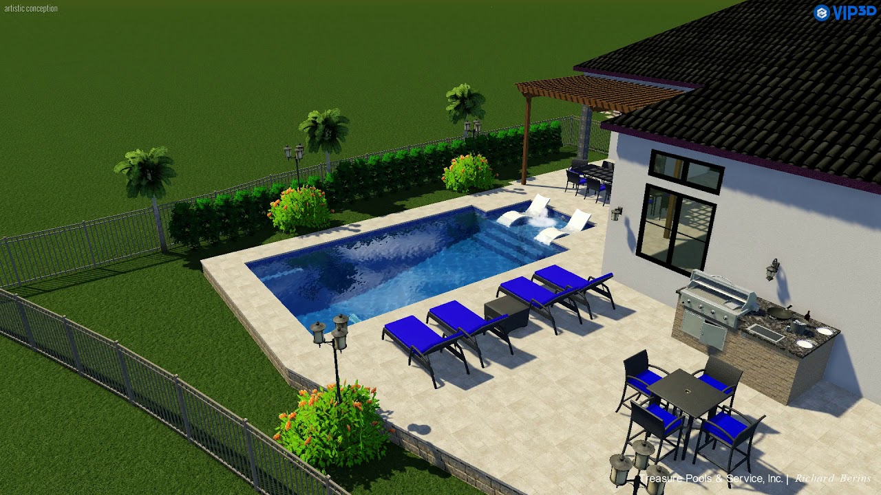 RCC Family Custom Pool - YouTube