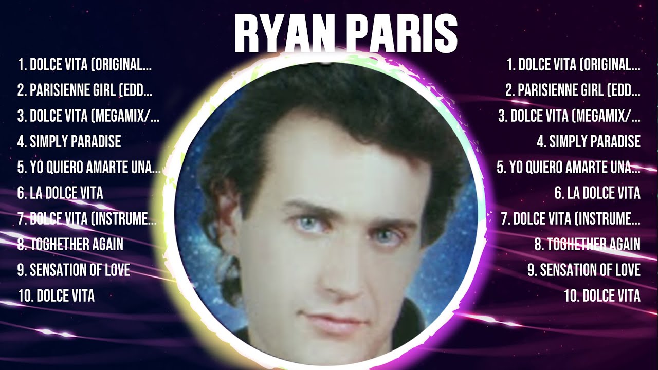 Ryan Paris Greatest Hits 2024 Collection - Top 10 Hits Playlist Of All ...