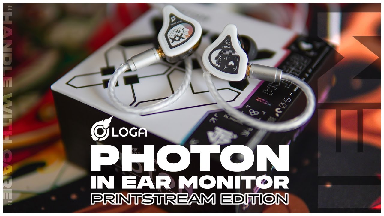 [UNBOXING] LOGA Photon IEM (In Ear Monitor) Printstream Edition - YouTube