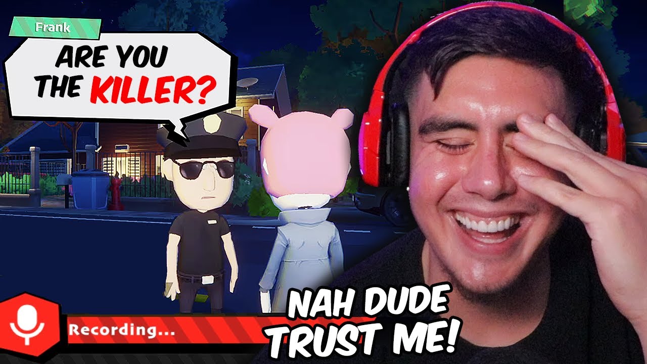 CONVINCING MY "SMART" AI NEIGHBORS THAT IM NOT A KILLER & TO LET ME IN ...