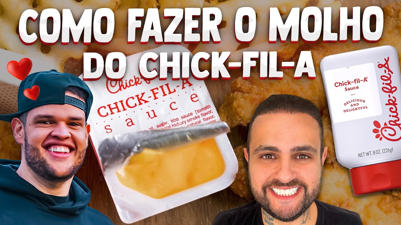 COMO FAZER O MOLHO SECRETO do CHICK-FIL-A que o Edukof ama! - YouTube