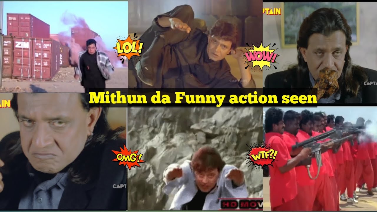 Mithun Da Funny Action Seens 🤣🤣 No Logic 🥱🥱 - YouTube