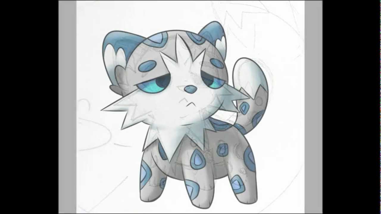New Snow Leopard Pokemon - YouTube