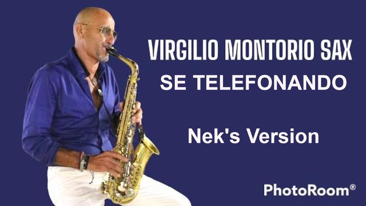 SE TELEFONANDO (sax cover) music by Ennio Morricone lyrics by Maurizio ...