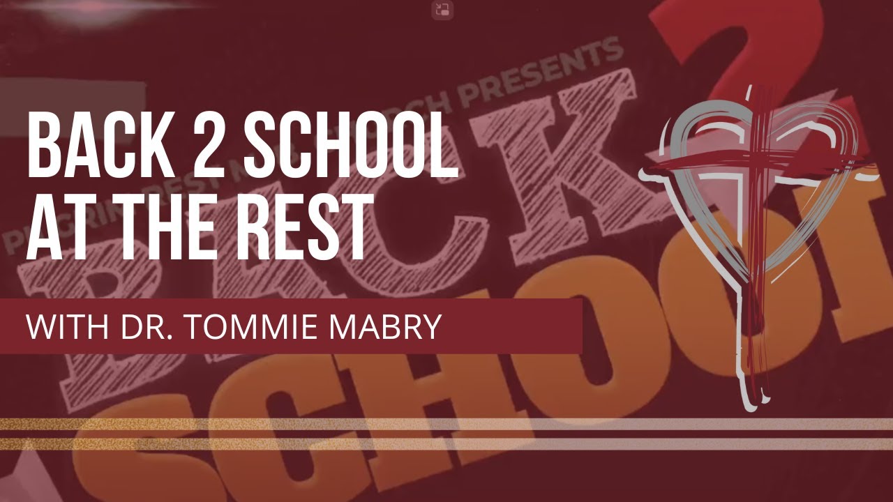 Back 2 School Service at The Rest - YouTube