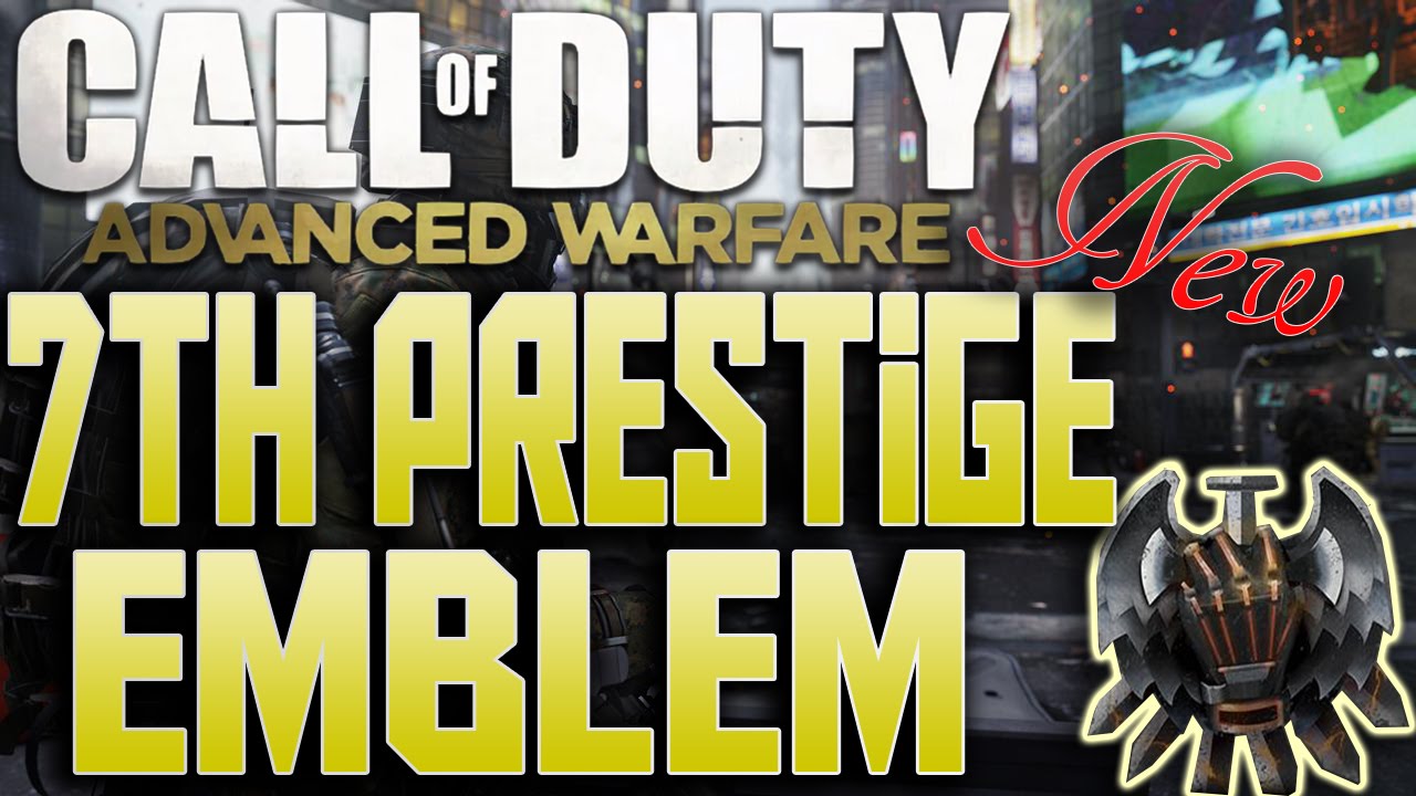 "Advanced warfare Prestiges" Leaked? | 7th Prestige Emblem Leaked (15 ...