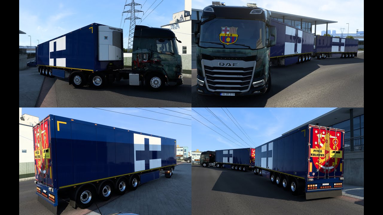 RODONITCHO MODS ETS2 1.46.0.40S 042/11/0717/2022 SKIN SCS TRAILERS ...