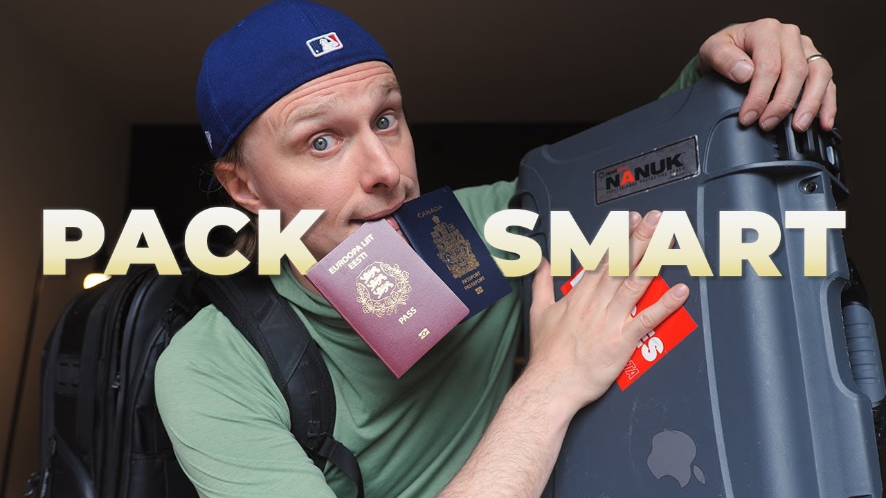 How To Pack For TRAVEL Shoots As A VIDEOGRAPHER - YouTube