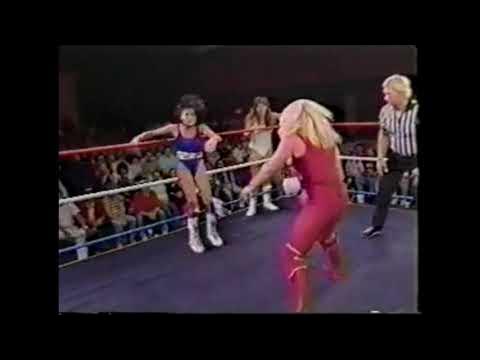 LPWA Wrestling: Bambi & Malia Hosaka vs. Black Venus & Bad Girl (2) - YouTube