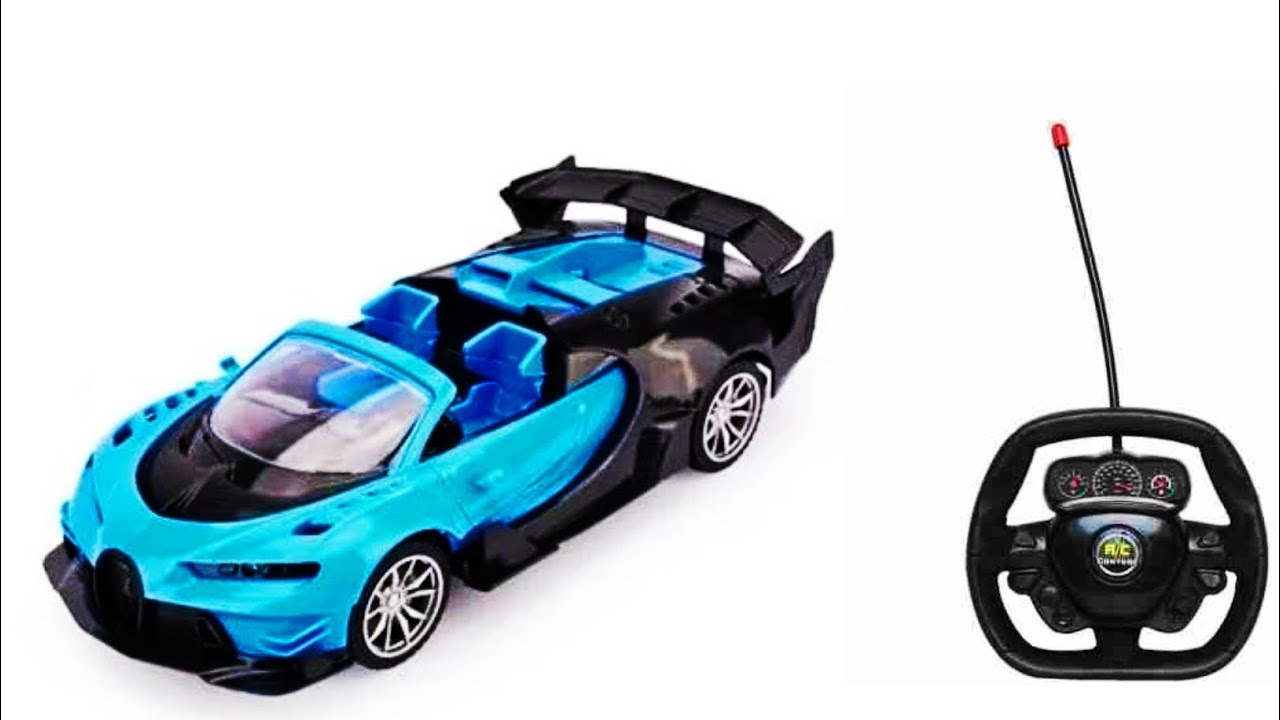 Remote control Bugatti car unboxing- dabbaunboxing - YouTube