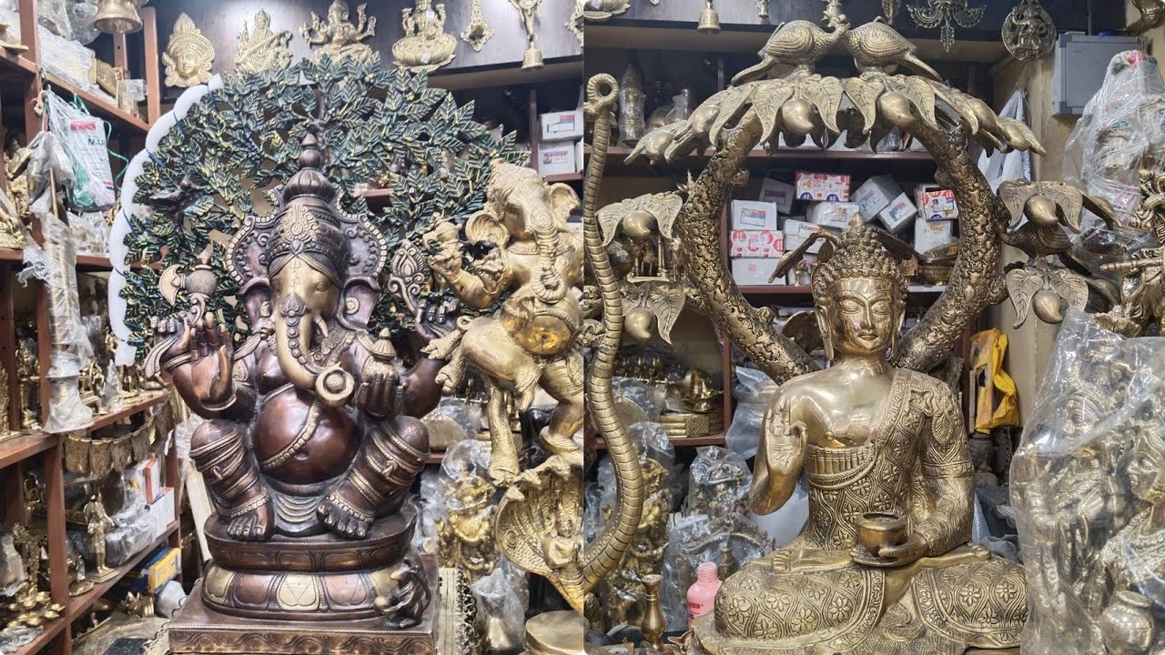 Chikpete wholesale Brass/metal shop/ gift items nd beautiful decoration ...