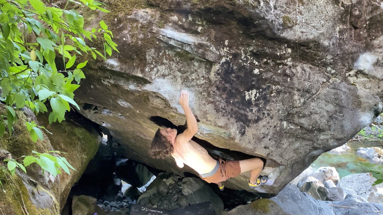 Fetishize the Archetype (V6) | Sutton Pass Bouldering - YouTube