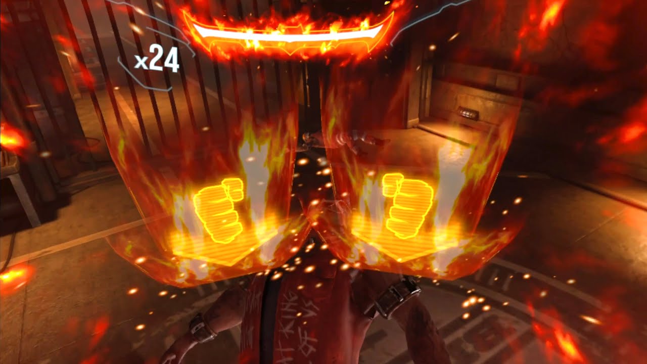 Batman Arkham Shadow. Combat and Stealth portion. - YouTube