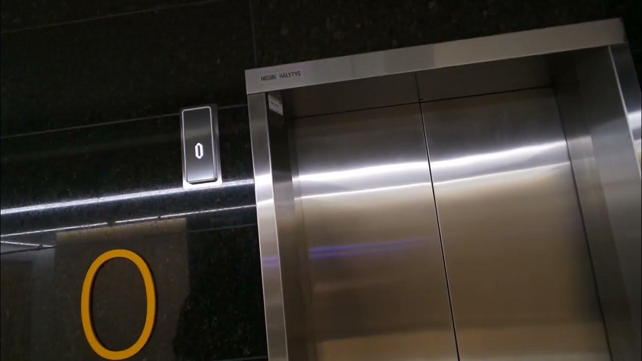 Brand new 2022! Modernized Kone scenic elevator/lift in Metsänneidonkuja 8, Pohjois-Tapiola ...