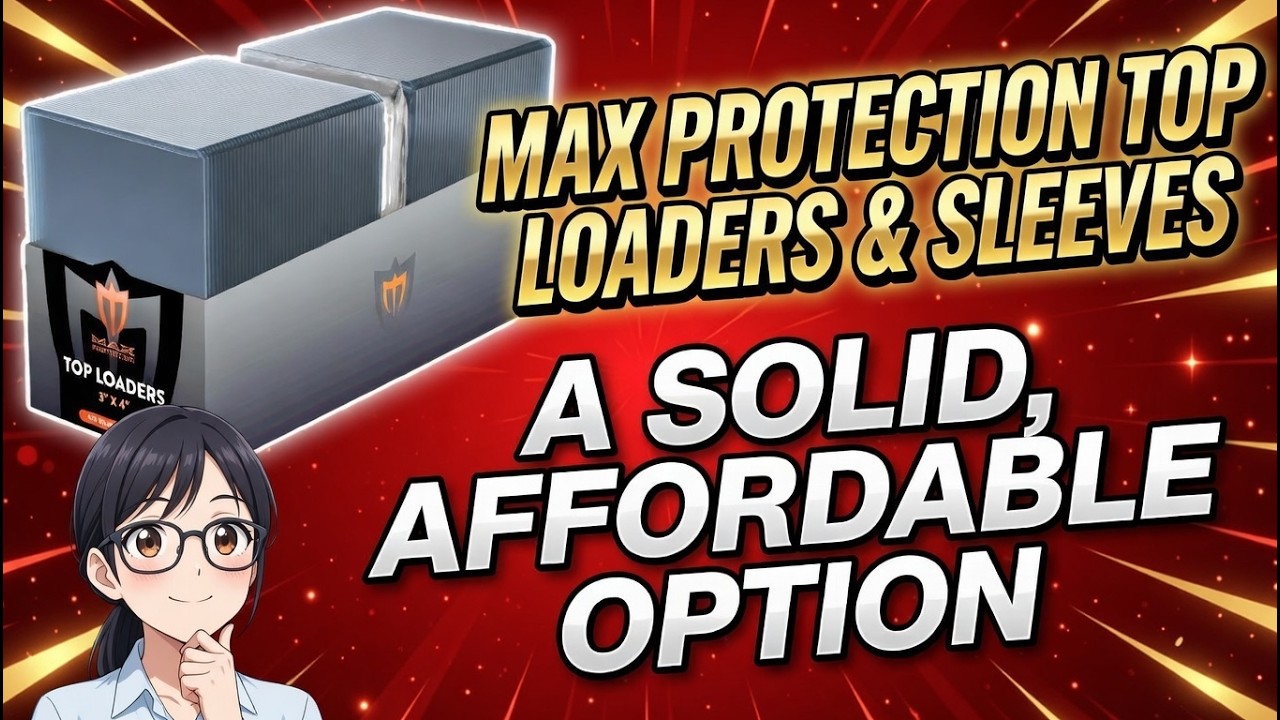 A Solid, Affordable Option - Max Protection Top Loaders and Sleeves ...